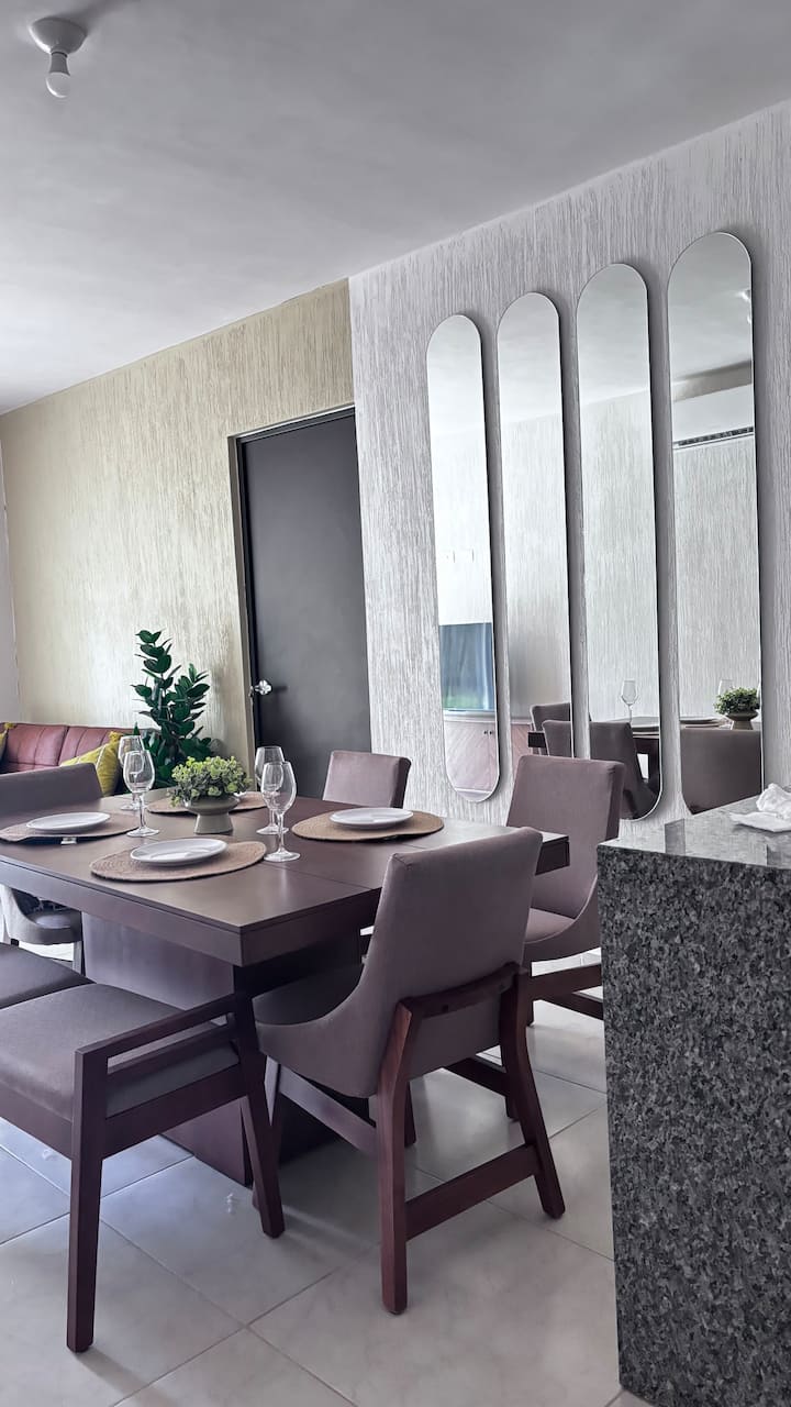 Ground Floor Apartment Ideal For Families - Cozumel