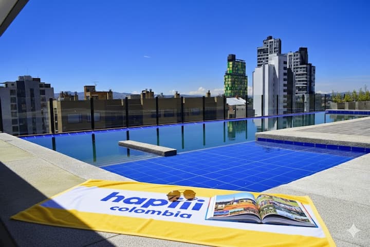Luxury Getaway: Pool, Gym, Netflix & More - Bogotá