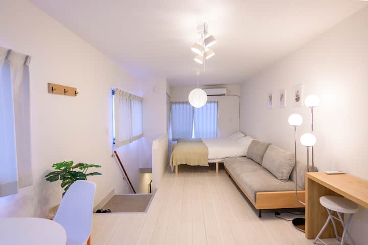 駅徒歩1分/競艇場前/中央線にアクセス良好な1r/コンビニ徒歩1分/新宿30分/メゾン福201 -