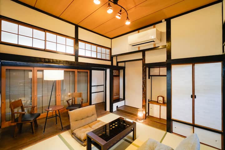 灯りの宿 「和結」・The Outlets Kitakyusyu まで徒歩7分,無料駐車場付き - 후쿠오카현