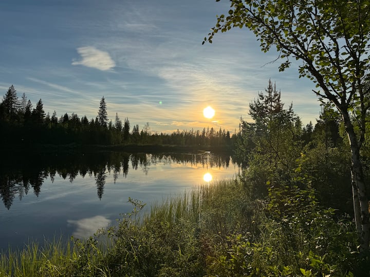 Cabin In The Woods/merasjoki - Muonio