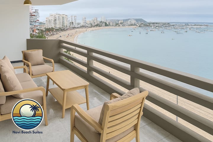 Departamento Frente A La Playa - Piscina - 