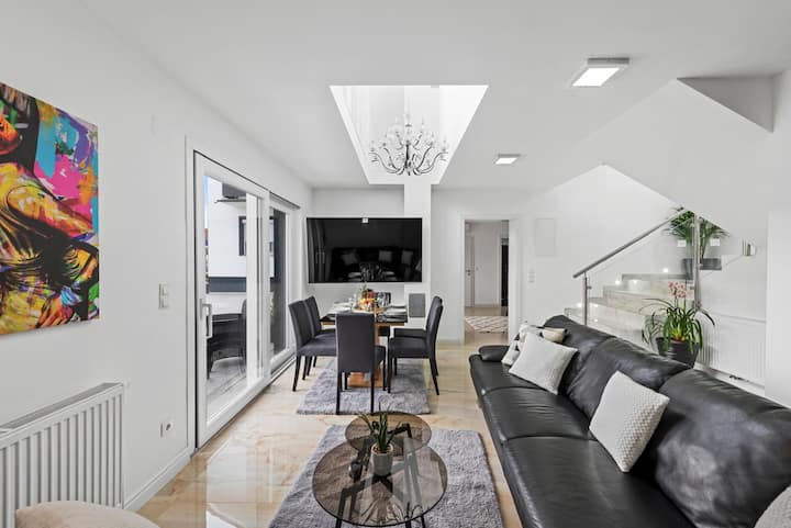 Vier-sz Villa, 4 Badezimmer & Whirlpool - Vienna
