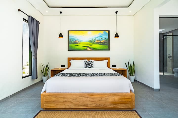 New One Bedroom Villa Ubud With River Sides - Ubud