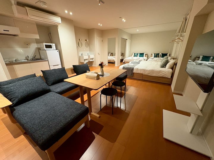Open Sale! 1ldk, 5 Min Sta, 9pax, 15 Min Asakusa - Ginza