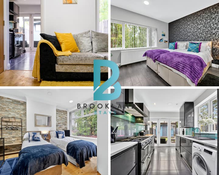 4-br House With Free Street Parking And Wi-fi - Manchester