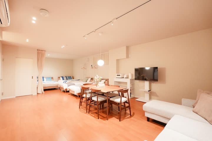 5 Min St. 7 Beds 9pax, 3 F, 15 Min Asakusa, 3f - Ueno