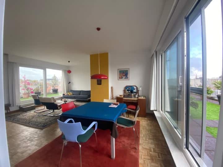Groot Licht Penthouse In Centrum Antwerpen - Amberes, Bélgica