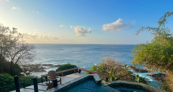 Oceanfront Japanese Villa Arnos Vale Estate - Tobago