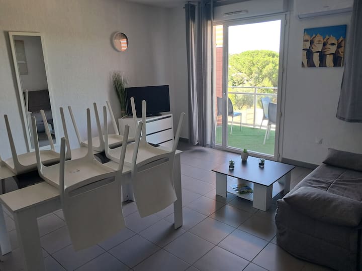 Demeures De La Massane - T2 Pour 2 à 4 Personnes - Plage du Racou