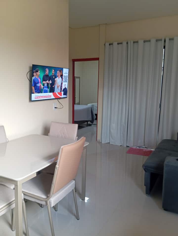 Casa Com Dois Quartos Grande, Toda Climatizador - Marabá