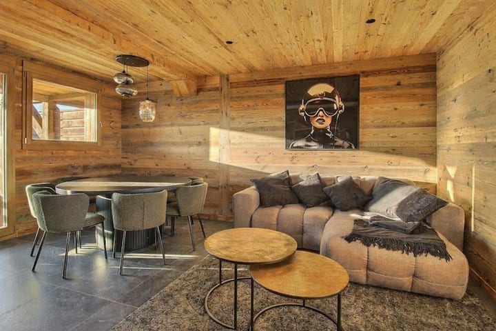 L'écrin De Bellevue  Chalet Onyx 6/8 Pers Vue Lac - Francia