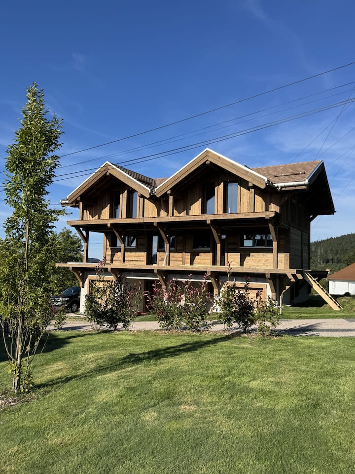 L'écrin De Bellevue  Chalet Onyx 6/8 Pers Vue Lac - Gérardmer