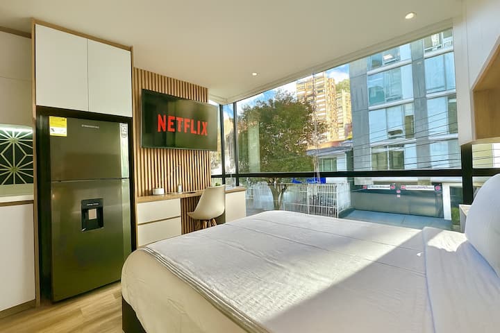 Fantastic Loft Inside Usaquen Fibra Wi-fi - Bogota