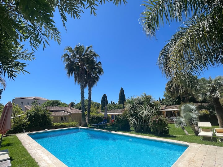 Maison Bleue, 33m2, 2lits, Piscine, Jardin, Bbq - Bormes-les-Mimosas