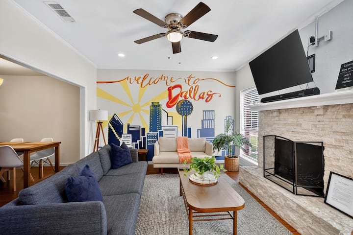 Radiant 3br/2ba Home•near
Dfw•at&t Stdm•mini-golf - Irving, TX