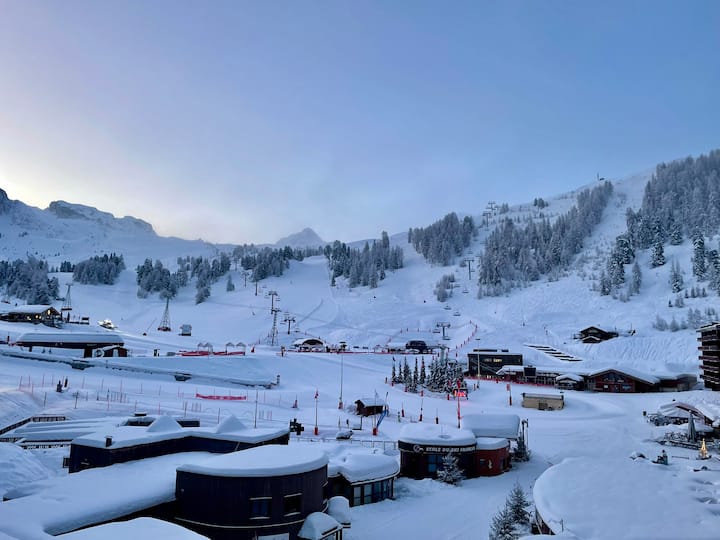 T3 - Bellecôte - Plein Sud - Vue Pistes - Ménage - Belle Plagne