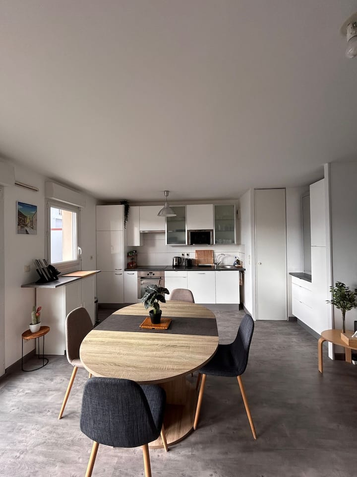 T3 - Longchamp - Tram - Balcon - Parking - Nantes