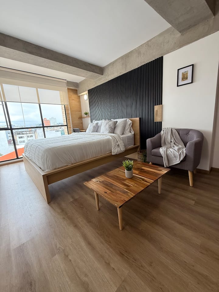 Estudio Nuevo Y Moderno En El Corazón De Chapinero - Bogotá