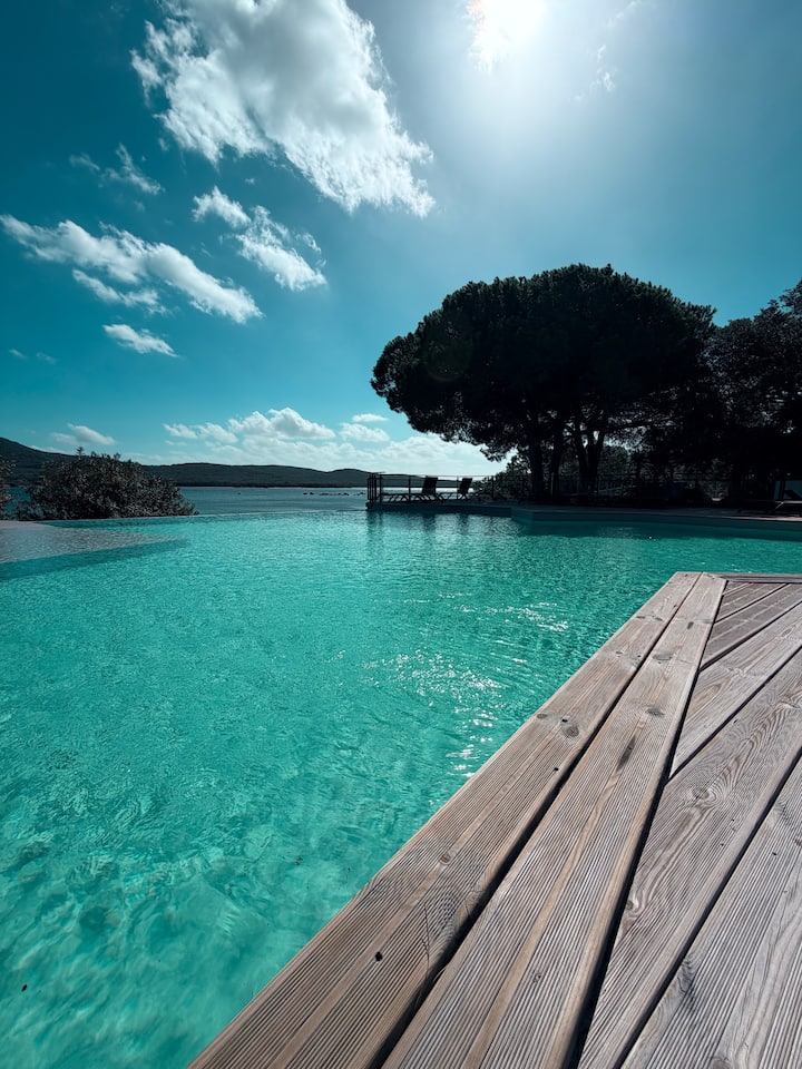 Bel Appart 2p. En Corse - Piscine Et Plage Privée - Figari