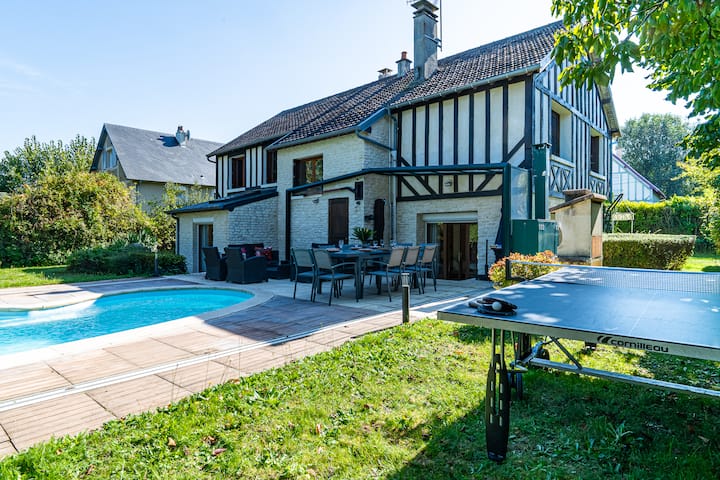 Villa D’exception à Deauville – Piscine Et Jardin - Deauville