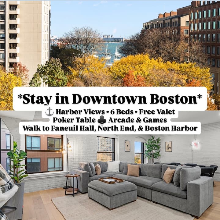 Huge Lux Boston Condo Pokertable Games Free Valet - Back Bay - Boston