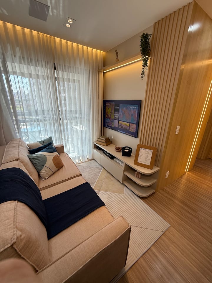 Apt. Alto Padrão:moderno, Completo E Climatizado - Londrina