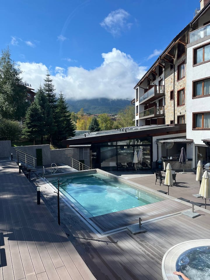 Cozy Apartment With Pools & Spa, St. Ivan Rilski - Bansko