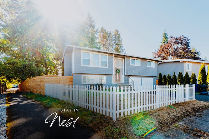 Whitman Haus By Stay In Nest -Mins To Airport/sea - Renton, WA