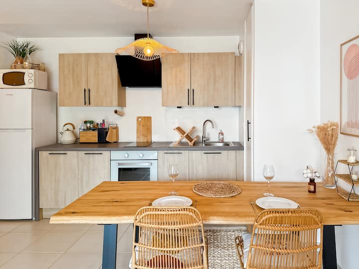 Le Cocon - Terrasse & Parking - Proche Rennes - ibis budget Rennes Route de Saint Malo