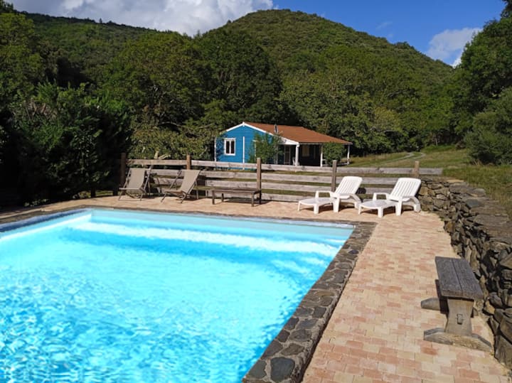 Les Chalets De Mezouilhac : Le Chêne Vert - Saint-Pons-de-Thomières