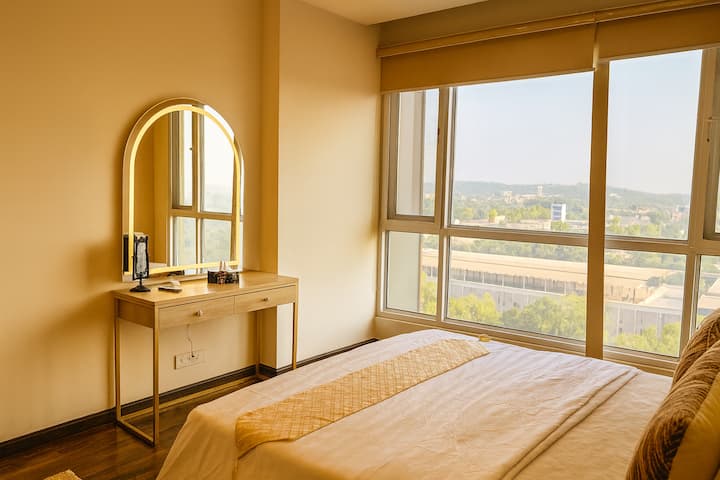 Elysium Tower Islamabad 2br • Netflix & City View - Islamabad