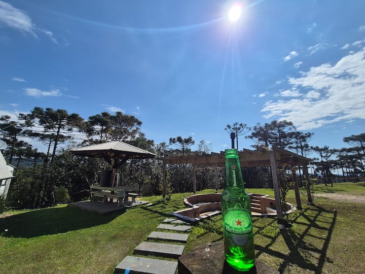 Chalé Exclusivo Em Chácara Privativa. - Campo Alegre