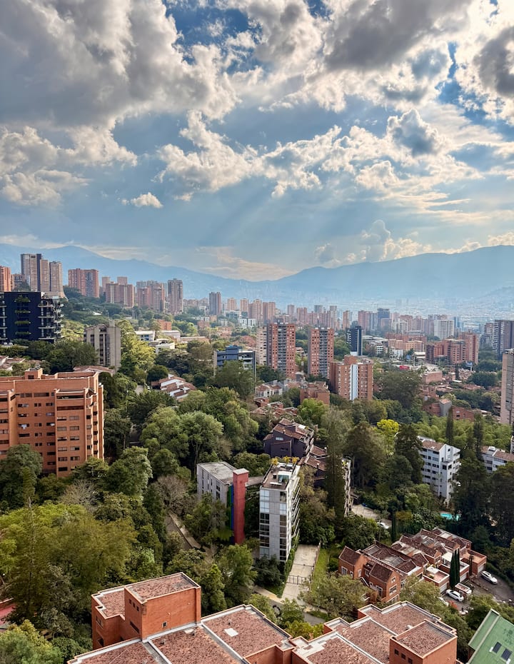 Apartaestudio Con Increíble Vista Piso 23 Medellin - Medellin, Antioquia, Colombia