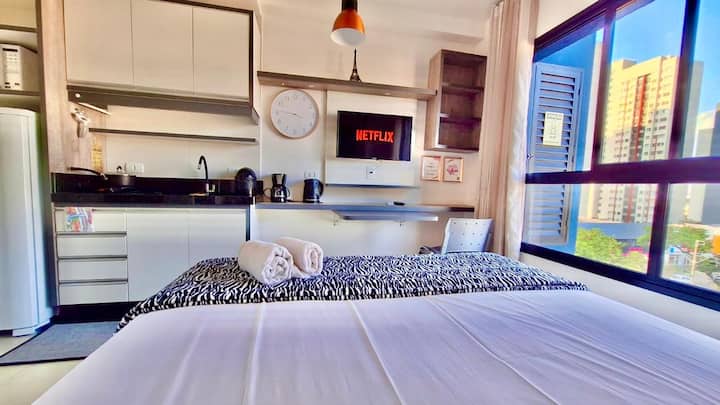 Estúdio Encantador Com Ar Condicionado No Centro - Curitiba