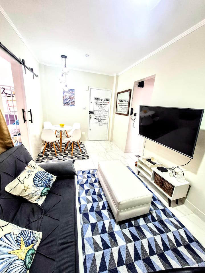 Ponta Da Praia/wi-fi/enxoval/vaga/próx Do Praiamar - Santos, Brasil