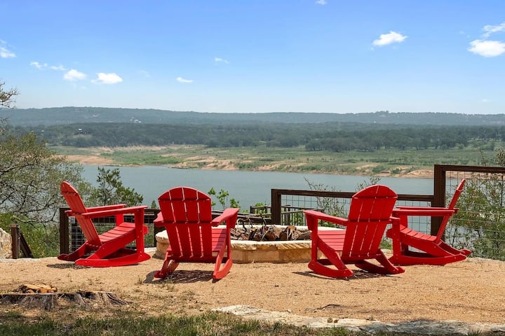 Leap Inn: Lakefront Charm Private Cabins W/sauna - Spicewood, TX