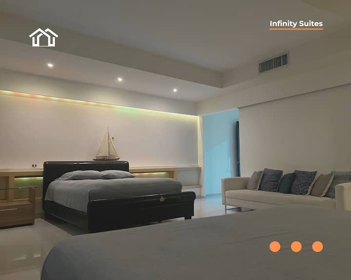 Hotel Infinitysuites Triple Queen Apartment - Cancún