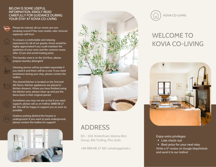 302•kovia Studio 1br/kitchen/laundry/beach&pools - 越南