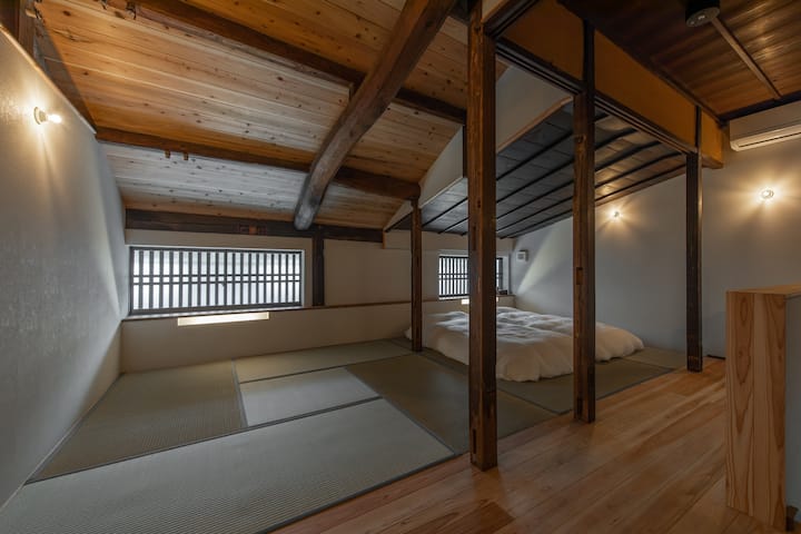 【表参道棟 茶】江戸町家｜茶室風貸切サウナ｜駅・琵琶湖・飲食店・ご当地スーパーも全て徒歩圏内 - 나가하마시