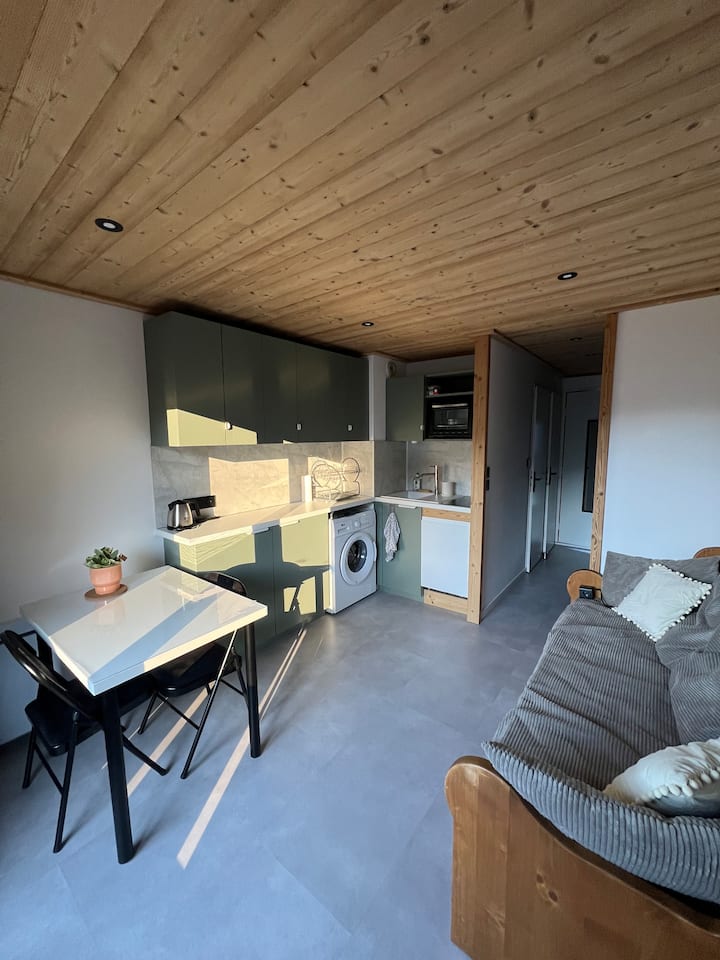 Studio à Merdassier (Manigod) Aux Bords Des Pistes - Manigod