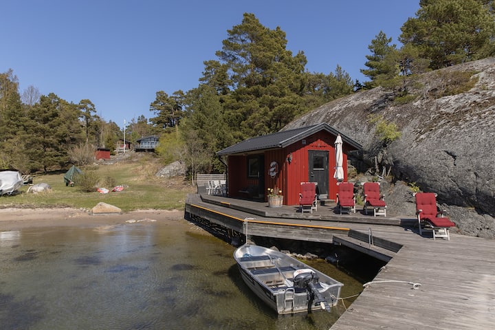 Sjötomt På Harö Storö Med Egen Brygga - Sandhamn