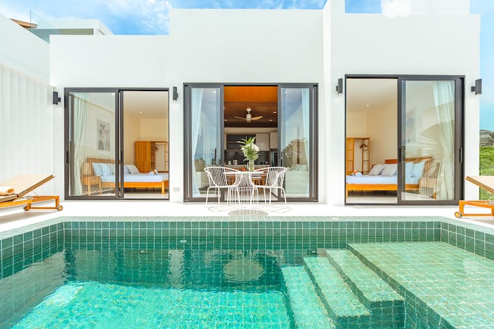 Staylar Sunrise Seaview Pool Villa, Chaweng Noi D3 - Koh Samui