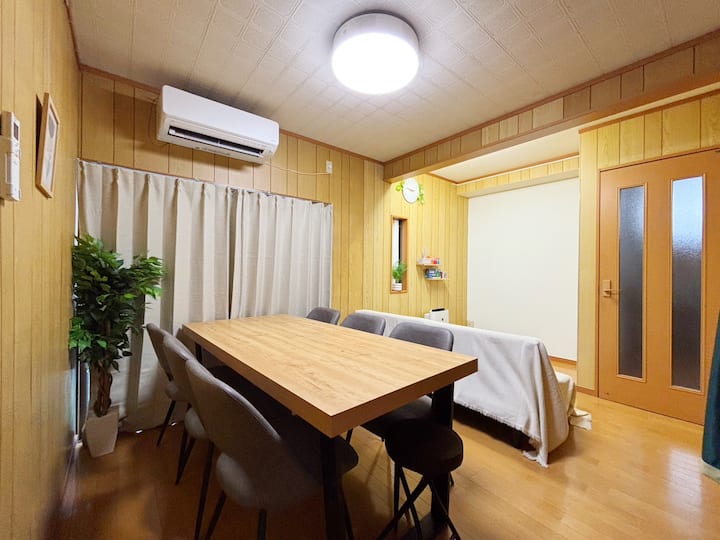 【Bbq可能】villa Funabashi｜和モダン一軒家｜最大7名｜ディズニー＆東京へ好アクセス - Funabashi