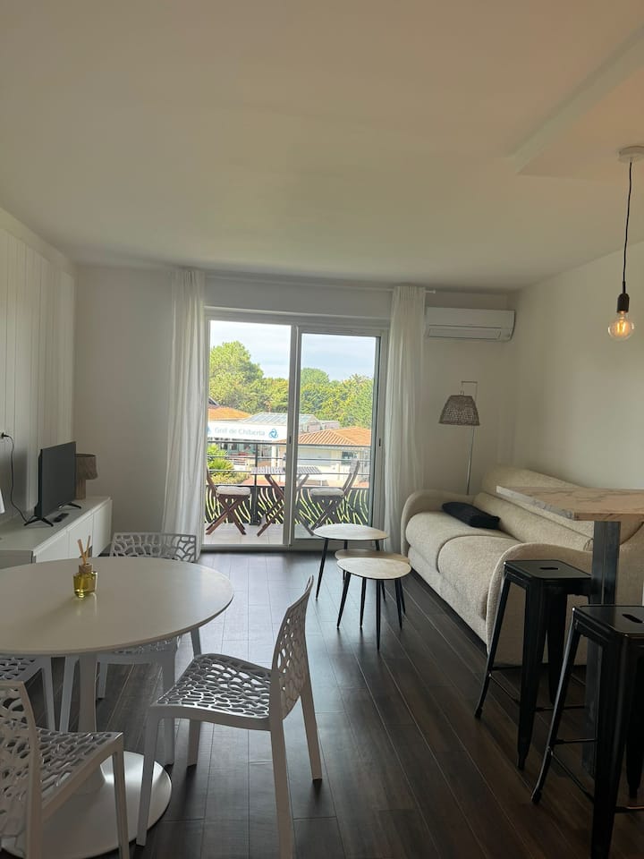 Beau T1 Bis Vue Sur Golf Pour 4 Personnes - Anglet