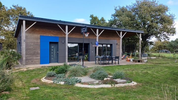 Maison En Bois Familiale Et Chaleureuse - Guérande