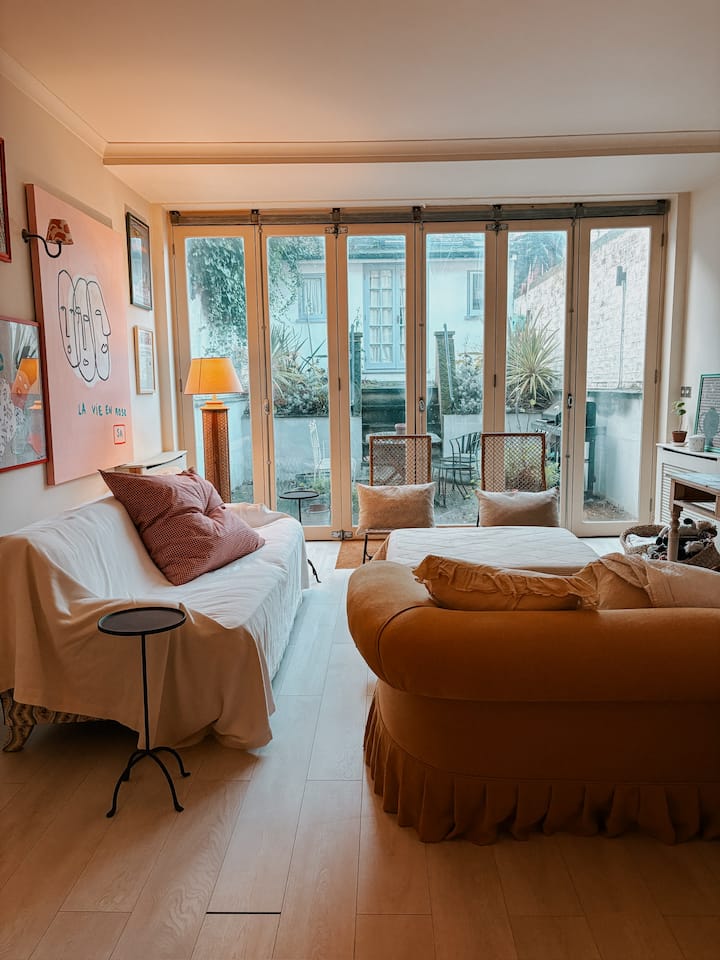 Spacious Garden Flat Near Marylebone Station - Marylebone