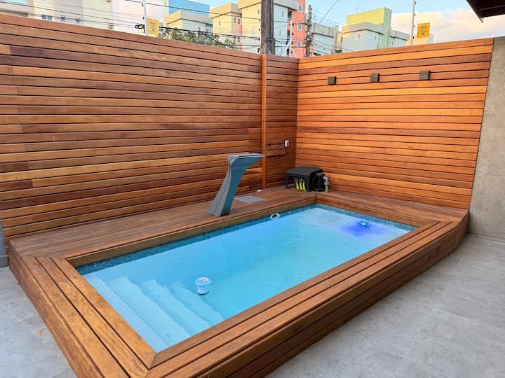 Casa Com Piscina No Itaguá, Próximo A Projetotamar - Ubatuba