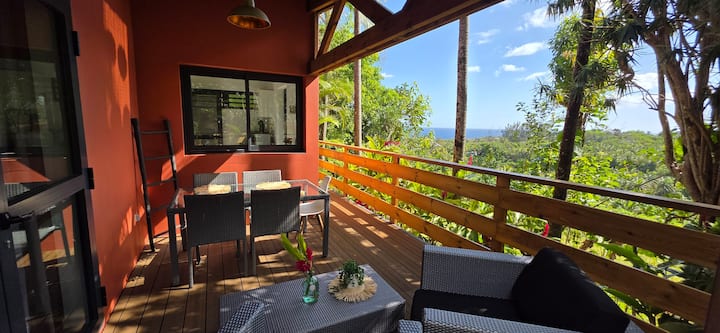 Lilie Location Sapotis 1 Grand Jardin Piscine - La Réunion