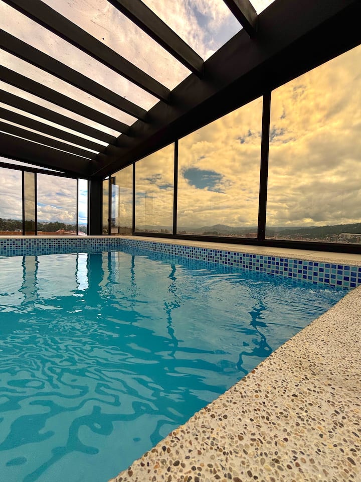 Luxury 2br Apartment Near Cuenca Center | Sleeps 5 - Cuenca